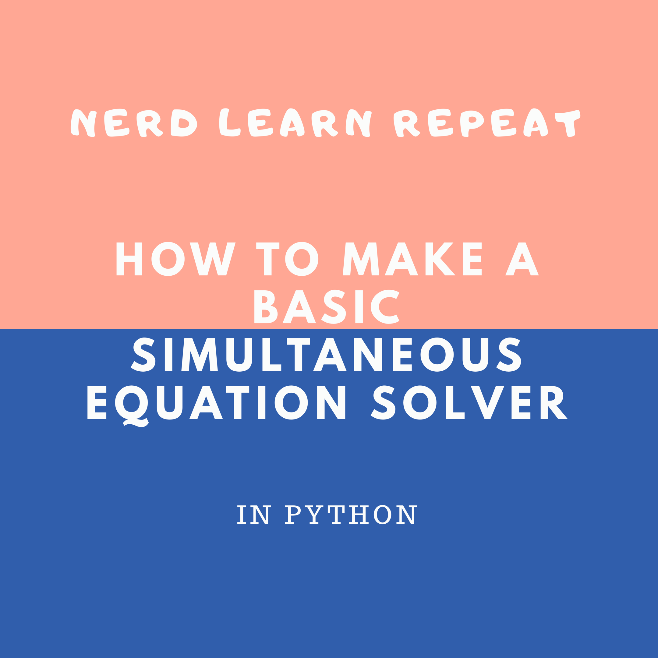 Nerd, Learn, Repeat – Nerd, Learn, Repeat